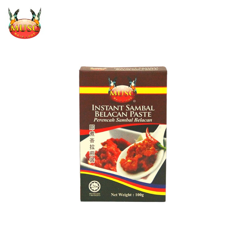 MUSC Sambal Belacan Paste 100g – Wak Wak Market